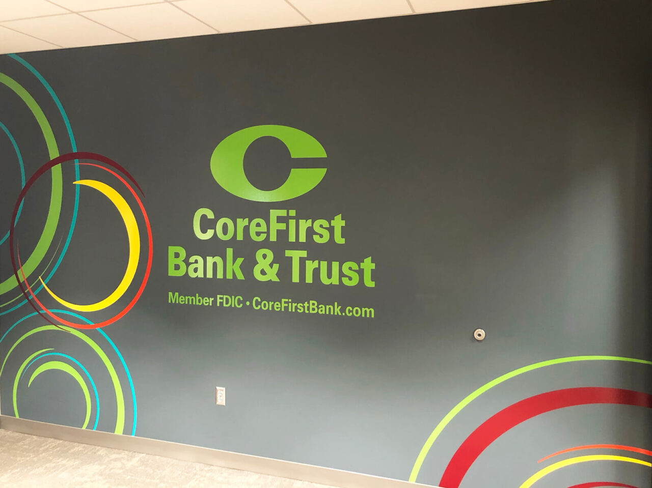 CoreFirst Bank & Trust - Mainline Signs