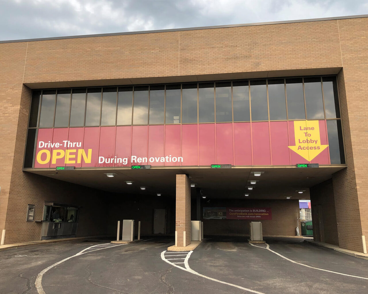 CoreFirst Bank & Trust - Mainline Signs