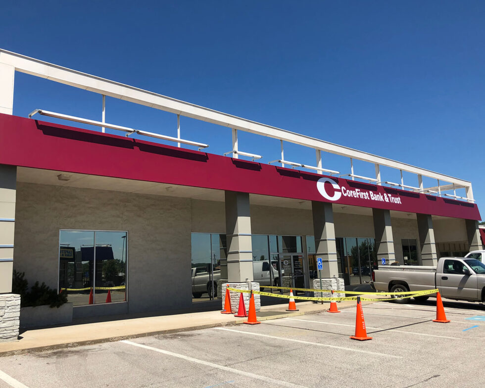 CoreFirst Bank & Trust - Mainline Signs